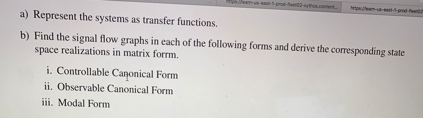 Solved Question 2: For the provided rate gyroscope system | Chegg.com