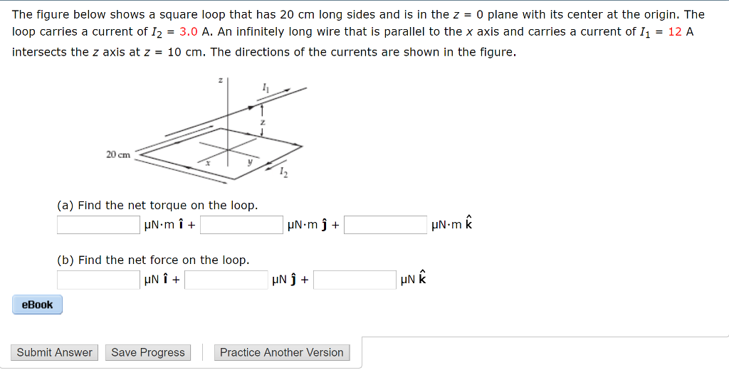 Solved The figure below shows a square loop that has 20 cm | Chegg.com