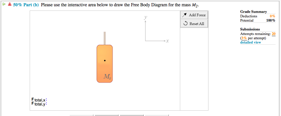 Solved: (11%) Problem 6: Two Blocks Are Tied Together With... | Chegg.com