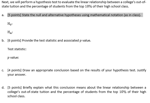 Solved We will be using the COLLEGE dataset in the ISLR | Chegg.com