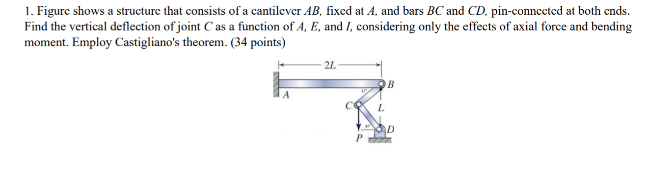Solved 1. Figure shows a structure that consists of a | Chegg.com Solved 1. Figure shows a structure that consists of a | Chegg.com