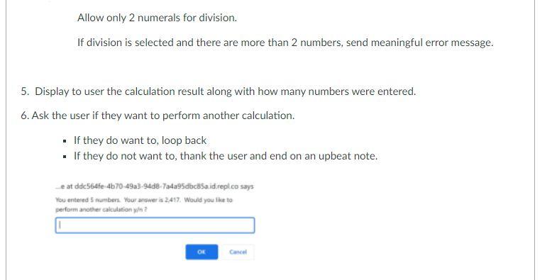 Solved We are going to start with a very simple calculator | Chegg.com
