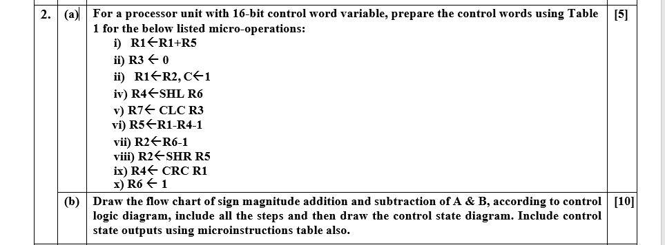Solved The course name is Microprocessor. It is a EEE | Chegg.com