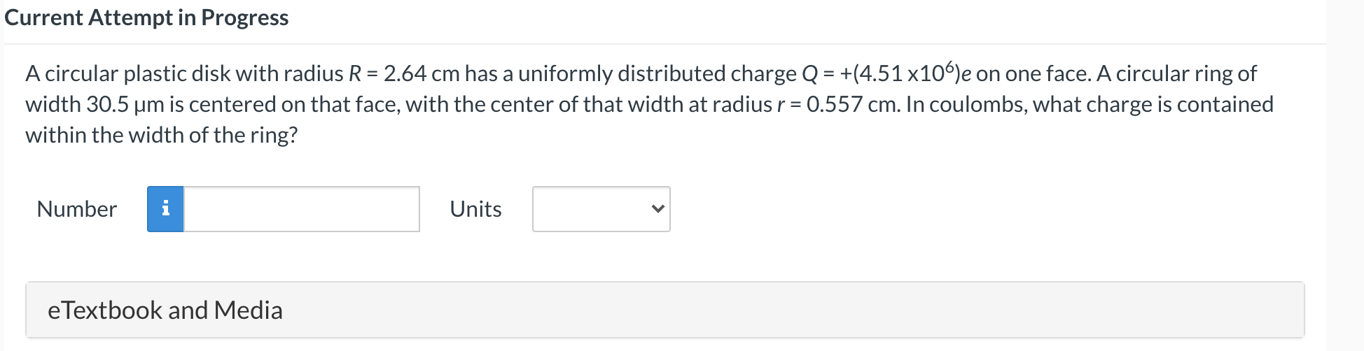 Solved Current Attempt in Progress In the figure an electron | Chegg.com