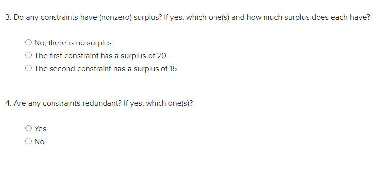 Solved Solve these problems using graphical linear | Chegg.com