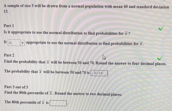 Solved A sample of size 5 will be drawn from a normal | Chegg.com