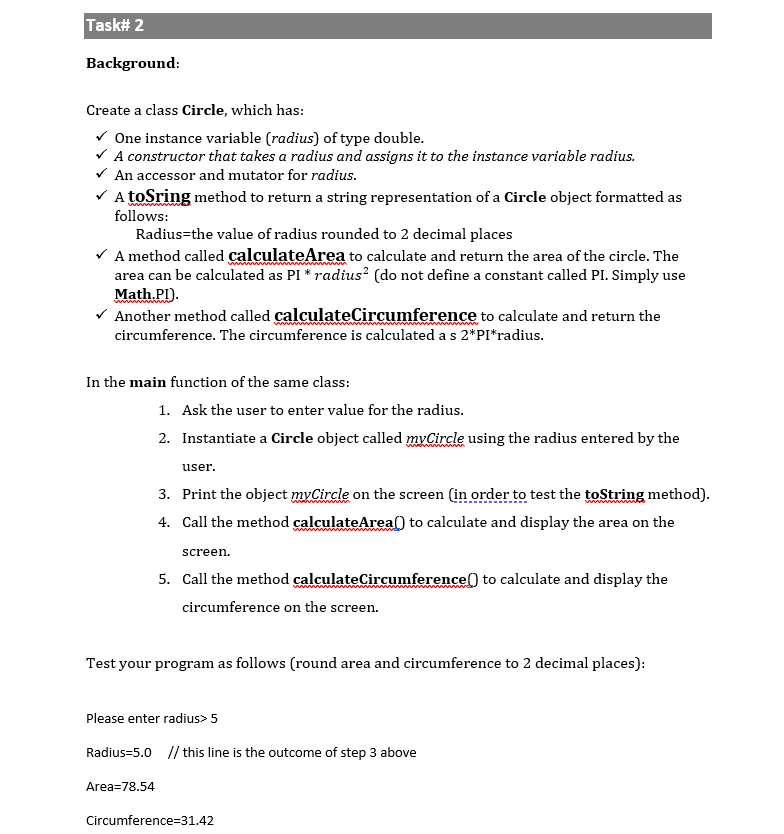 Solved Task# 1 Background: Create a class called Date that | Chegg.com