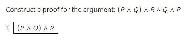 Solved LOGIC: Construct a proof for the argument: ¬P → ¬Q, Q | Chegg.com