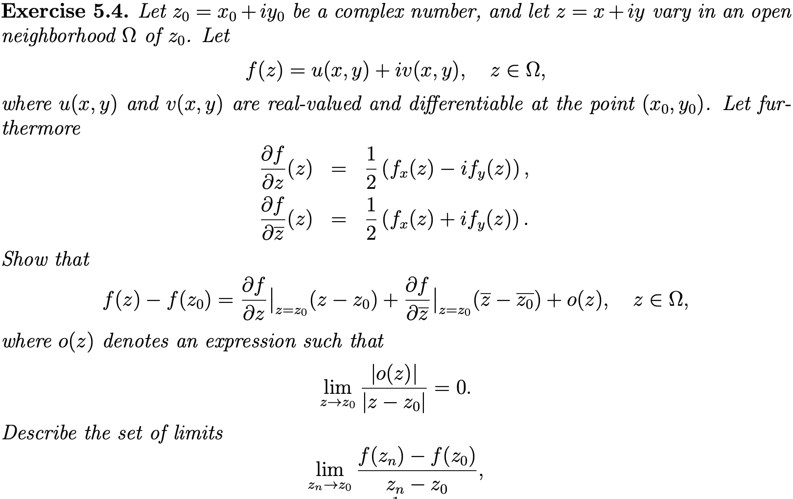Solved as (zn)n∈N is a sequence which tends to z0. When is | Chegg.com