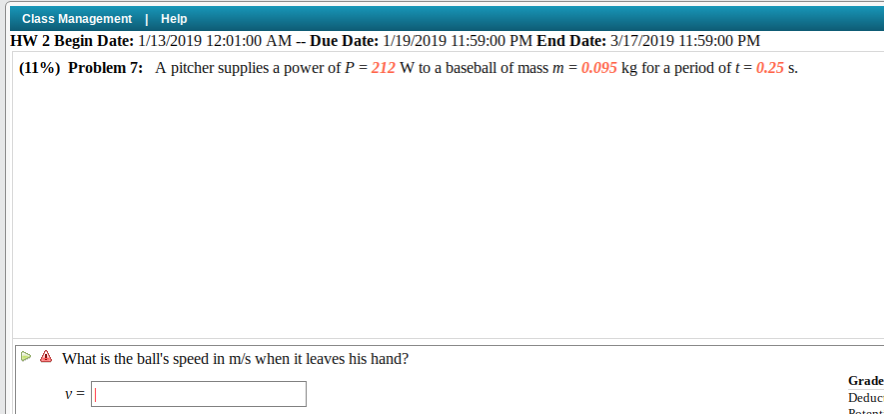 Solved Class Management |Help HW 2 Begin Date: 1/13/2019 | Chegg.com