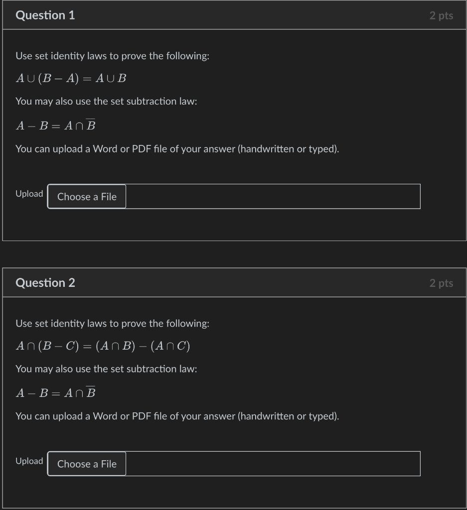 Solved I'm a little stuck with this, so far for the first | Chegg.com