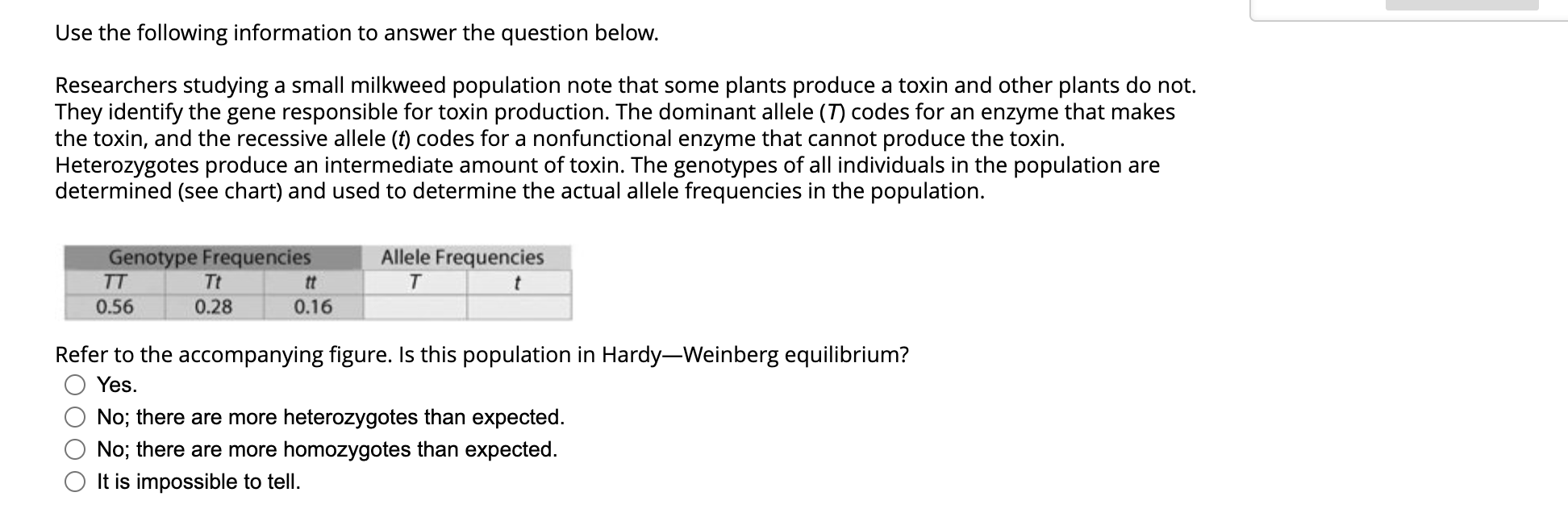 Solved Use the following information to answer the question | Chegg.com