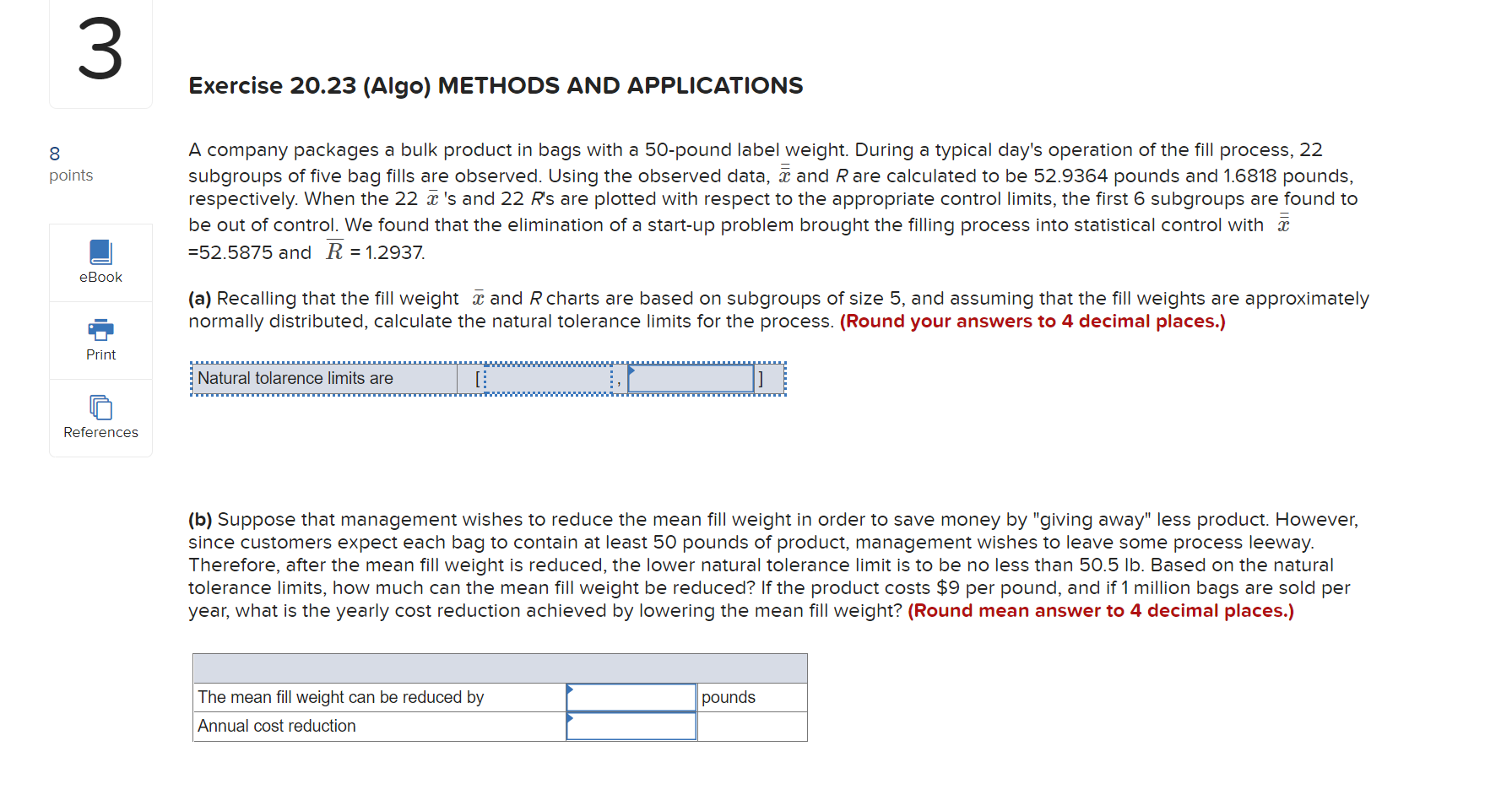 Solved Exercise 20.23 (Algo) METHODS AND APPLICATIONS A | Chegg.com