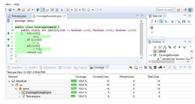 Solved I need help creating the test case statements for the | Chegg.com