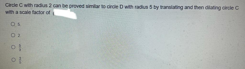 Solved Circle C with radius 2 can be proved similar to | Chegg.com