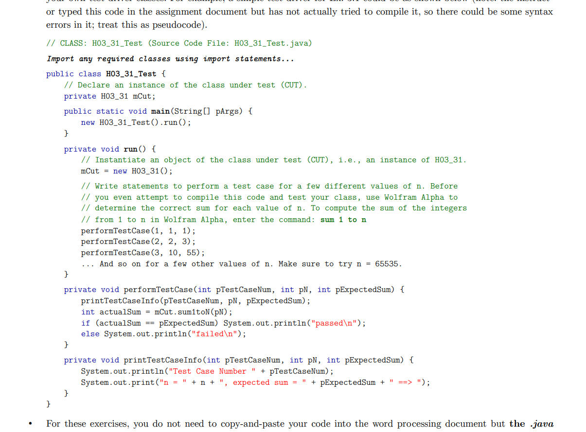 Solved 1 Submission Instructions - In the submission | Chegg.com