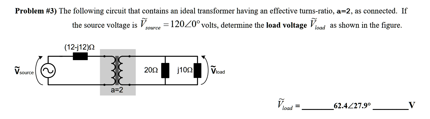 Solved Problem #3) The following circuit that contains an | Chegg.com