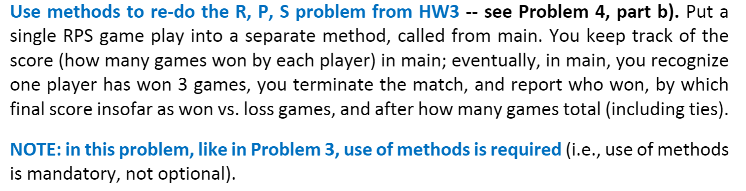 Solved import java.util.*; public class RPS { public | Chegg.com