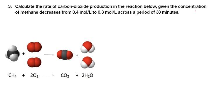 Solved 3. Calculate the rate of carbon-dioxide production in | Chegg.com