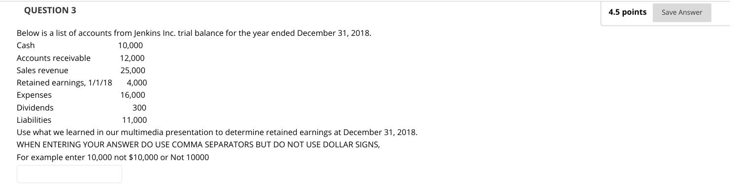 Solved QUESTION 2 2.5 points Save Answer Which financial | Chegg.com