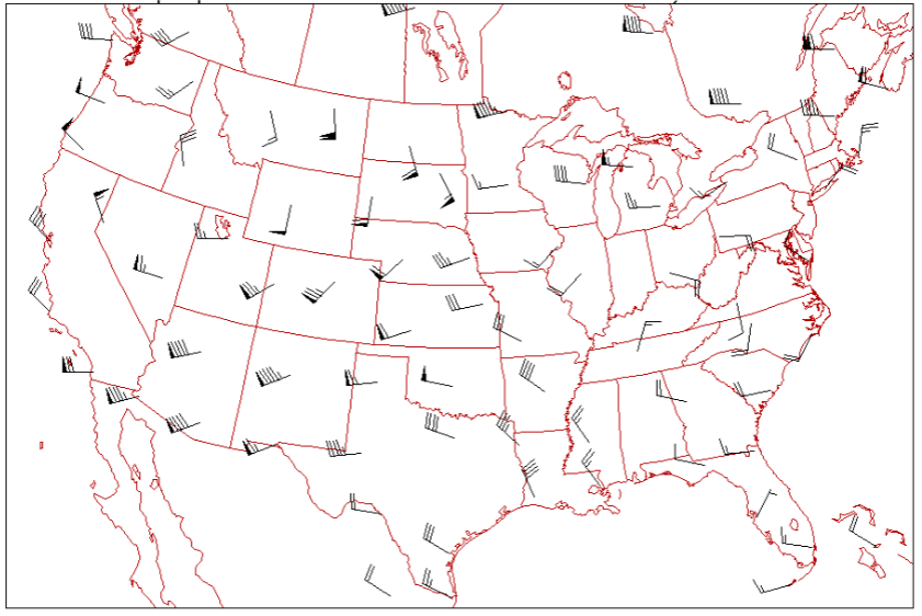 Solved Draw isotachs (lines of equal wind speed) in | Chegg.com