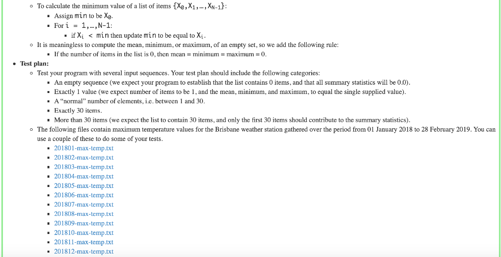 Solved Complete the implementation of the arraystats | Chegg.com