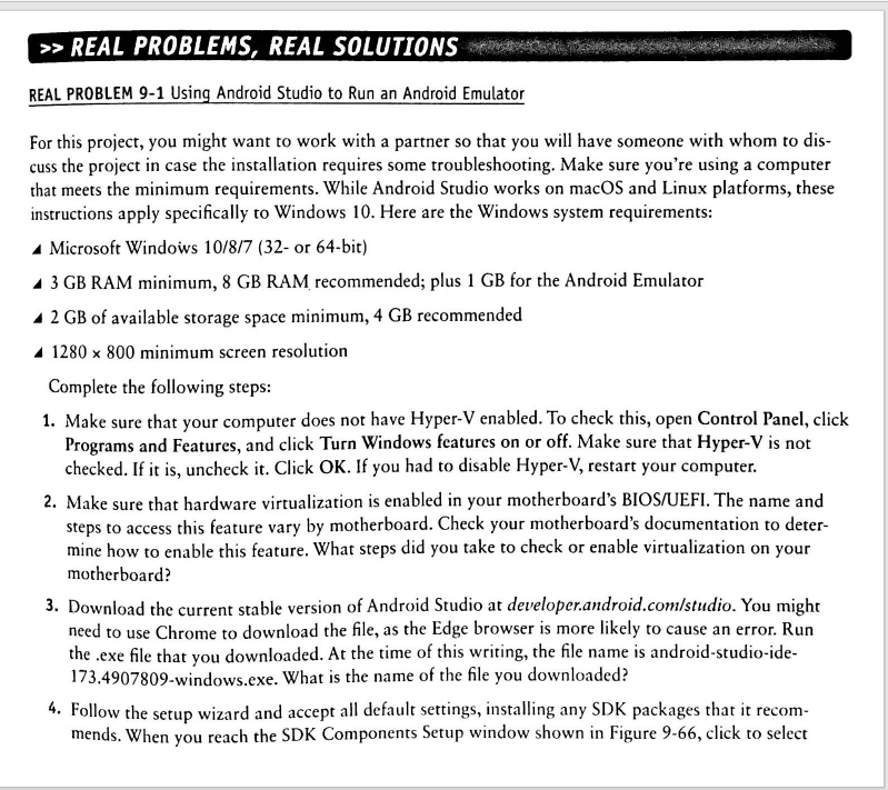 Solved >> REAL PROBLEMS, REAL SOLUTIONS AND · REAL PROBLEM | Chegg.com