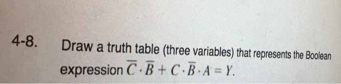 Solved 4-7. Write the minterm Boolean expression that would | Chegg.com