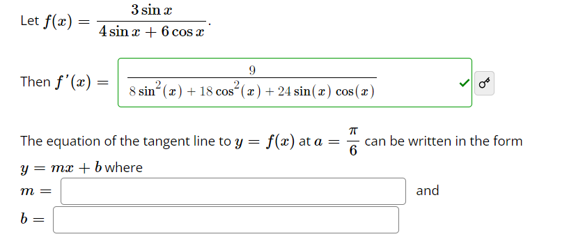 Solved Let f(x)=4sinx+6cosx3sinx. Then | Chegg.com