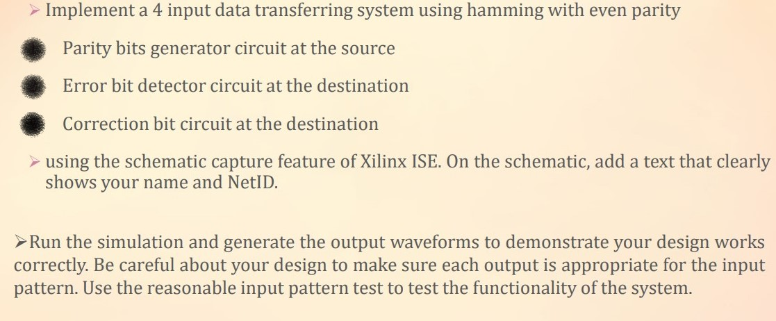 Implement A 4 Input Data Transferring System Using