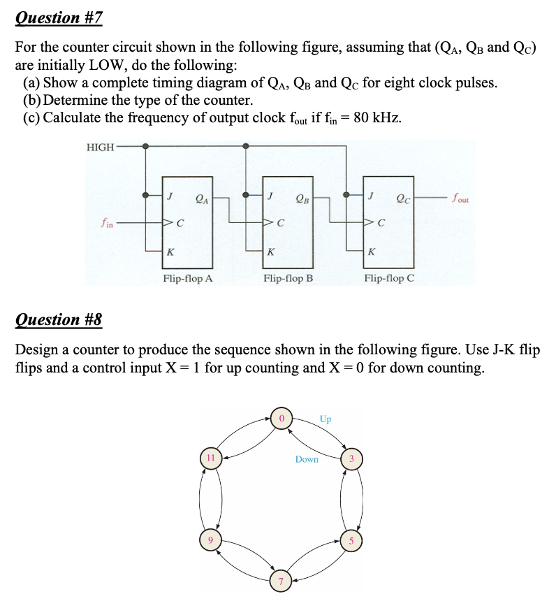 Question #5 Analyze the sequential circuit shown in | Chegg.com