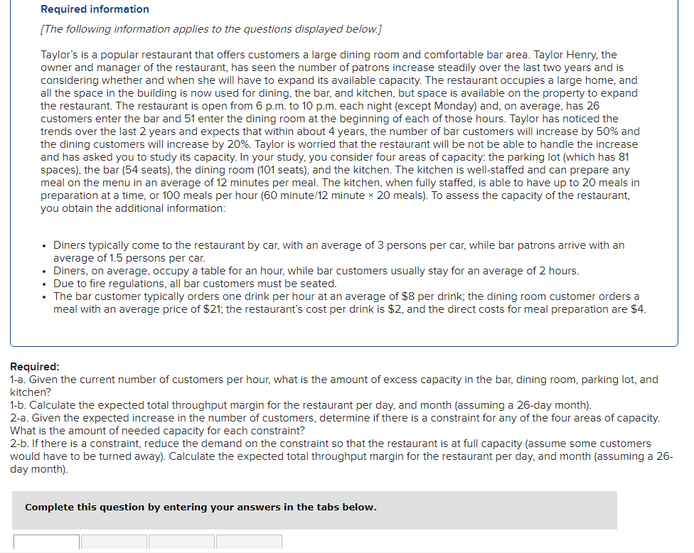 Solved Required information [The following information | Chegg.com