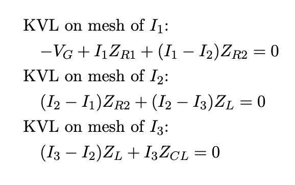 Solved 1) Using mesh current analysis, write the collection | Chegg.com