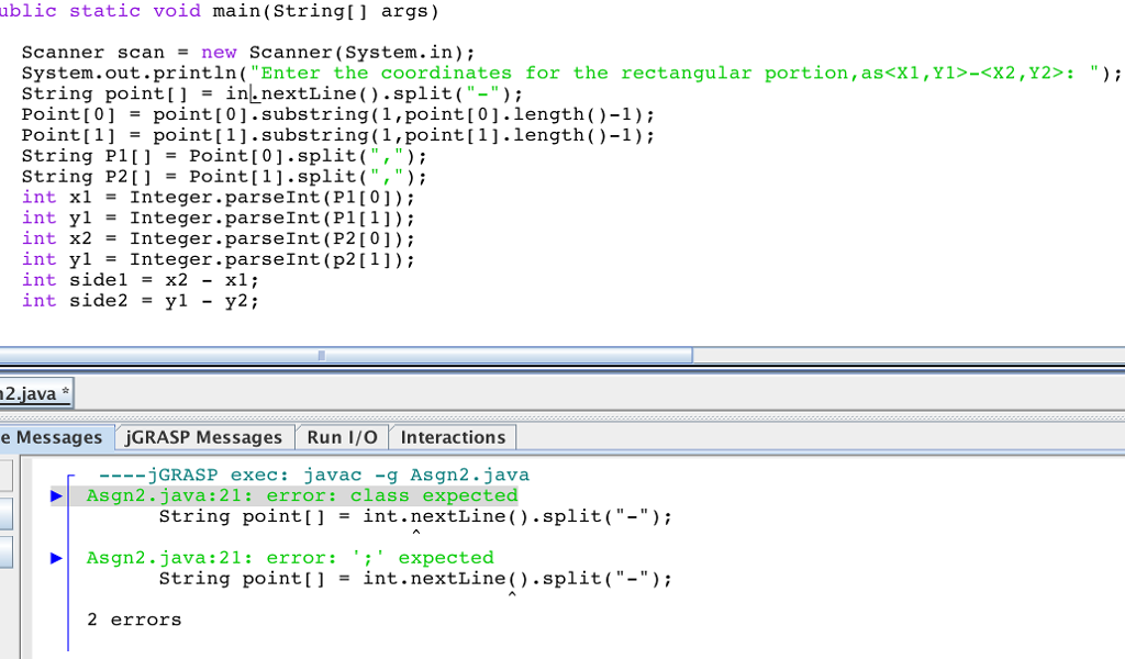 Solved ublic static void main(Stringt args) Scanner scannew | Chegg.com