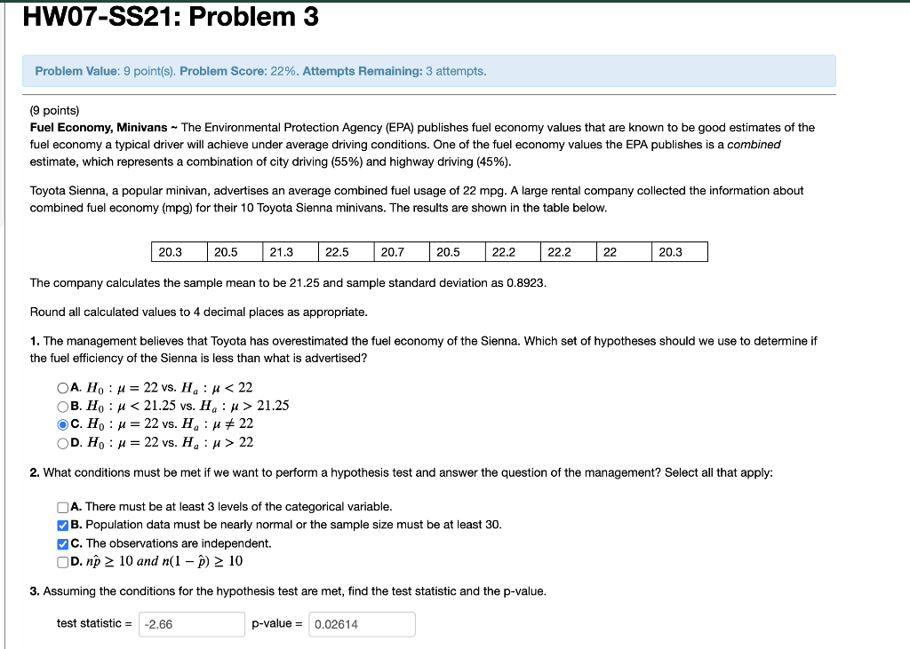 Solved HW07-SS21: Problem 3 Problem Value: 9 point(s). | Chegg.com