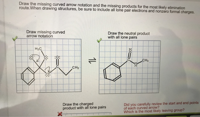 Solved Draw the missing curved arrow notation and the | Chegg.com Solved Draw the missing curved arrow notation and the | Chegg.com