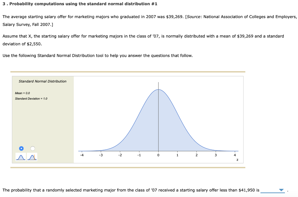 Solved 3. Probability computations using the standard normal | Chegg.com