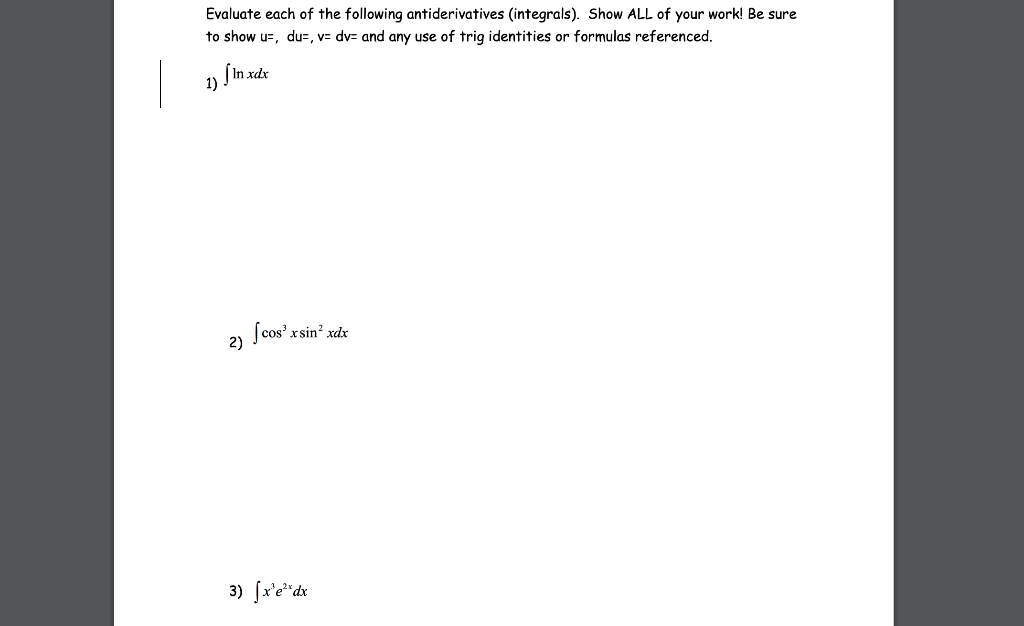 Solved Exit Ticket: Evaluate using trigonometric | Chegg.com