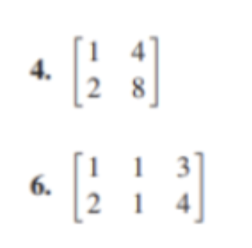 Solved In Exercises 1 through 20, find the redundant column | Chegg.com