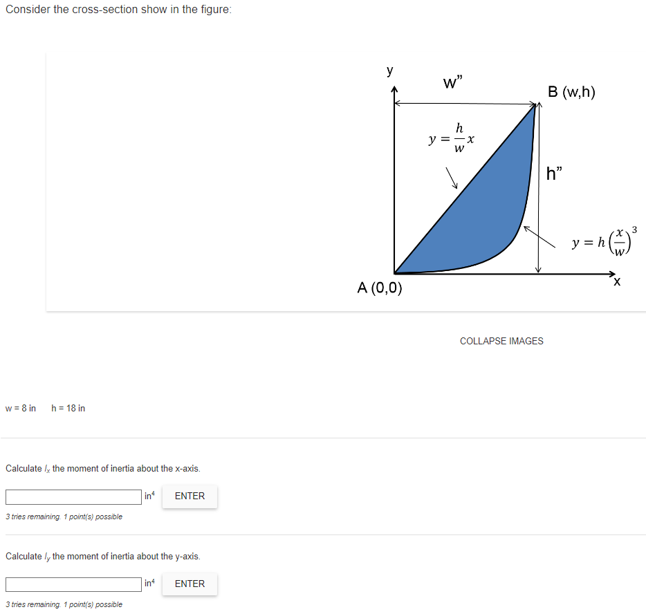 Solved Consider the cross-section show in the figure: | Chegg.com