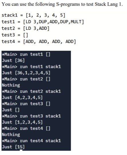 Consider the stack language S defined by the | Chegg.com