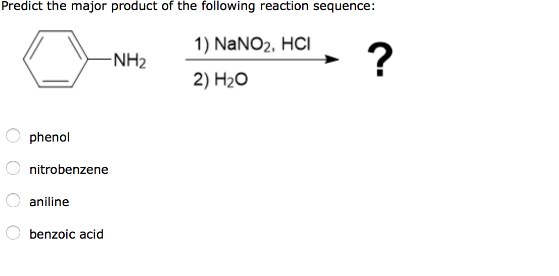 Solved Question 13 Predict the product for the following | Chegg.com