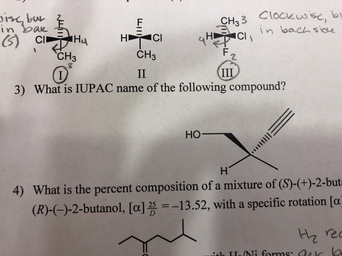 Solved CHa3 Clocxusse, b in bacl sove Cl Cl CH3 CH3 2. 3) | Chegg.com