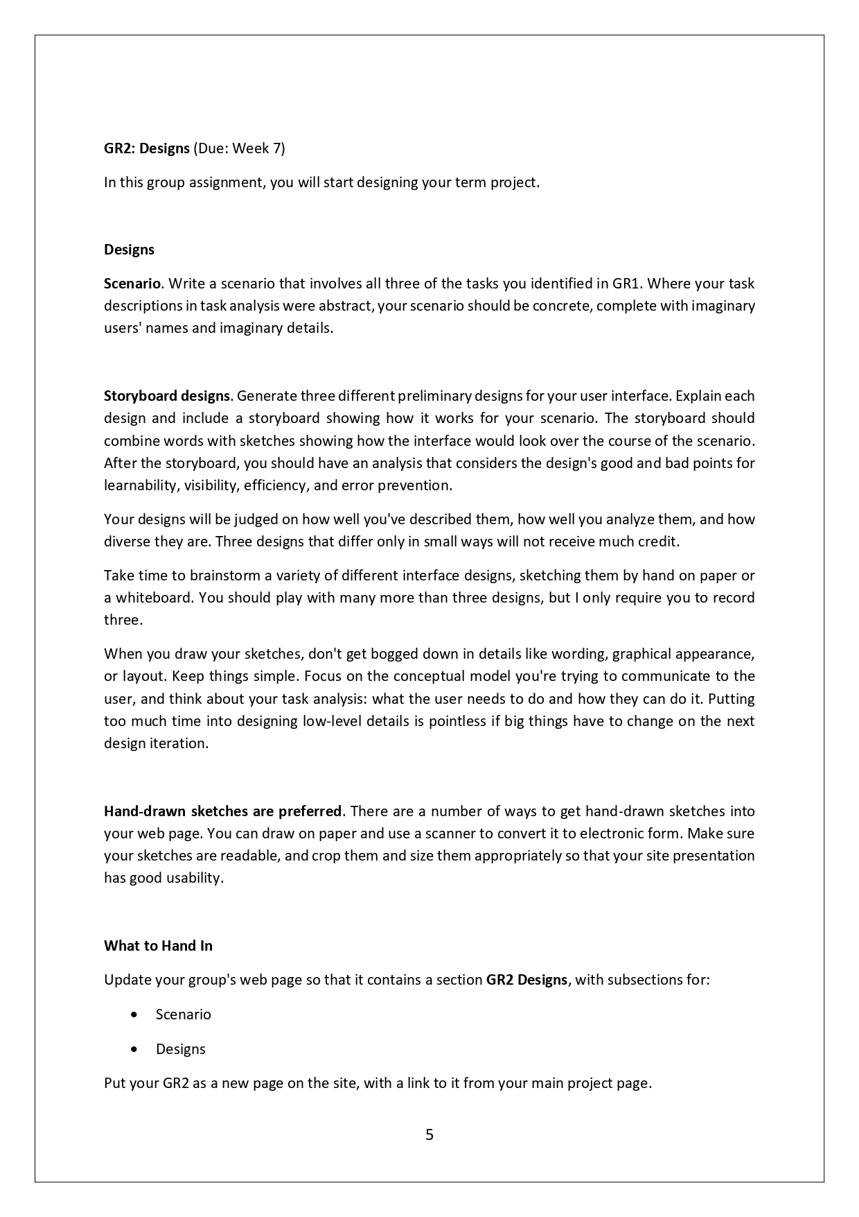 SEMESTER-LONG GROUP PROJECT (40%) GR1: Project | Chegg.com