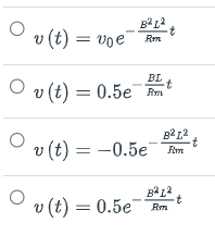Solved La ecuación diferencial que modela la velocidad de un | Chegg.com