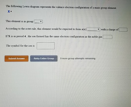 Solved The electron configurations for four main group | Chegg.com