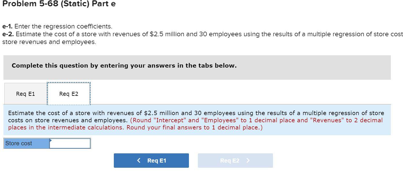 Required information Problem 5-68 (Static) Cost | Chegg.com
