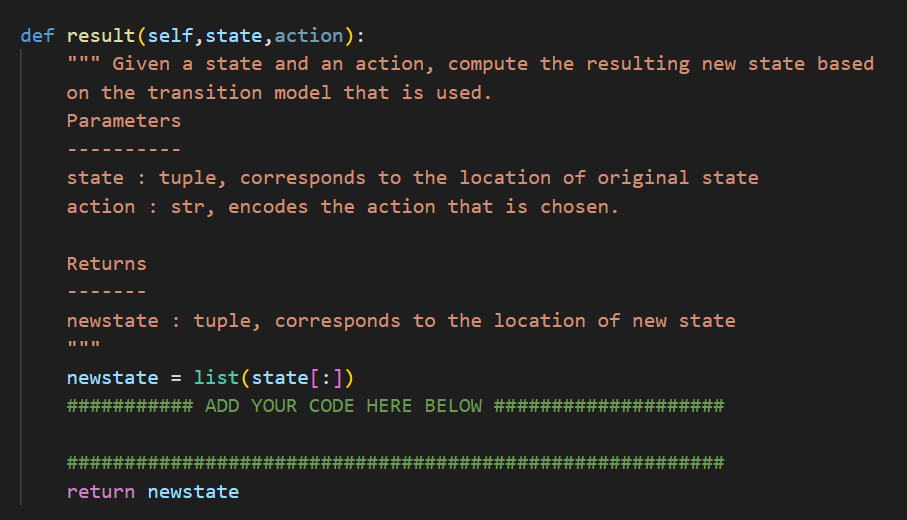 Solved def expand(problem, node): " "Expand a node, | Chegg.com