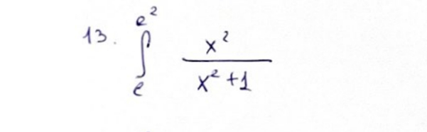 Solved ∫ee2x2x2+1 | Chegg.com
