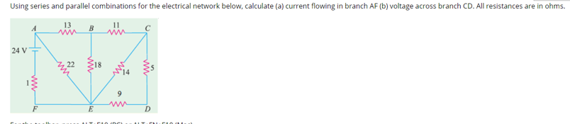 Solved Using series and parallel combinations for the | Chegg.com